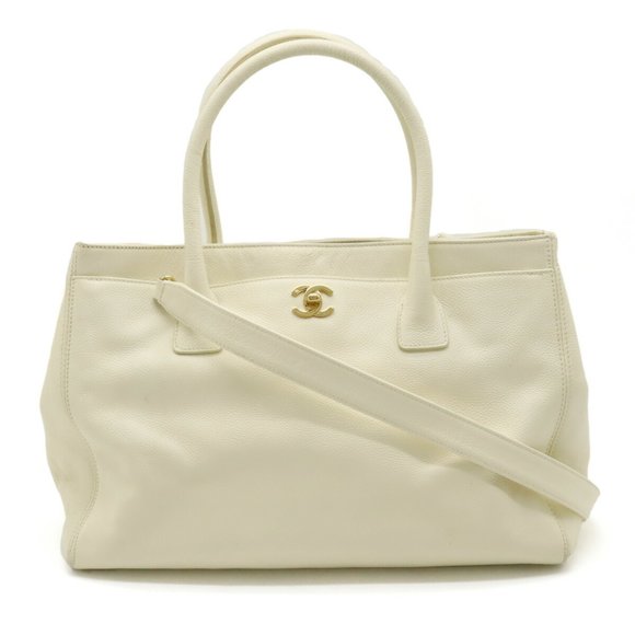 CHANEL | Bags | Chanel Chanel Executive Line Coco Mark Tote Bag Handbag ...